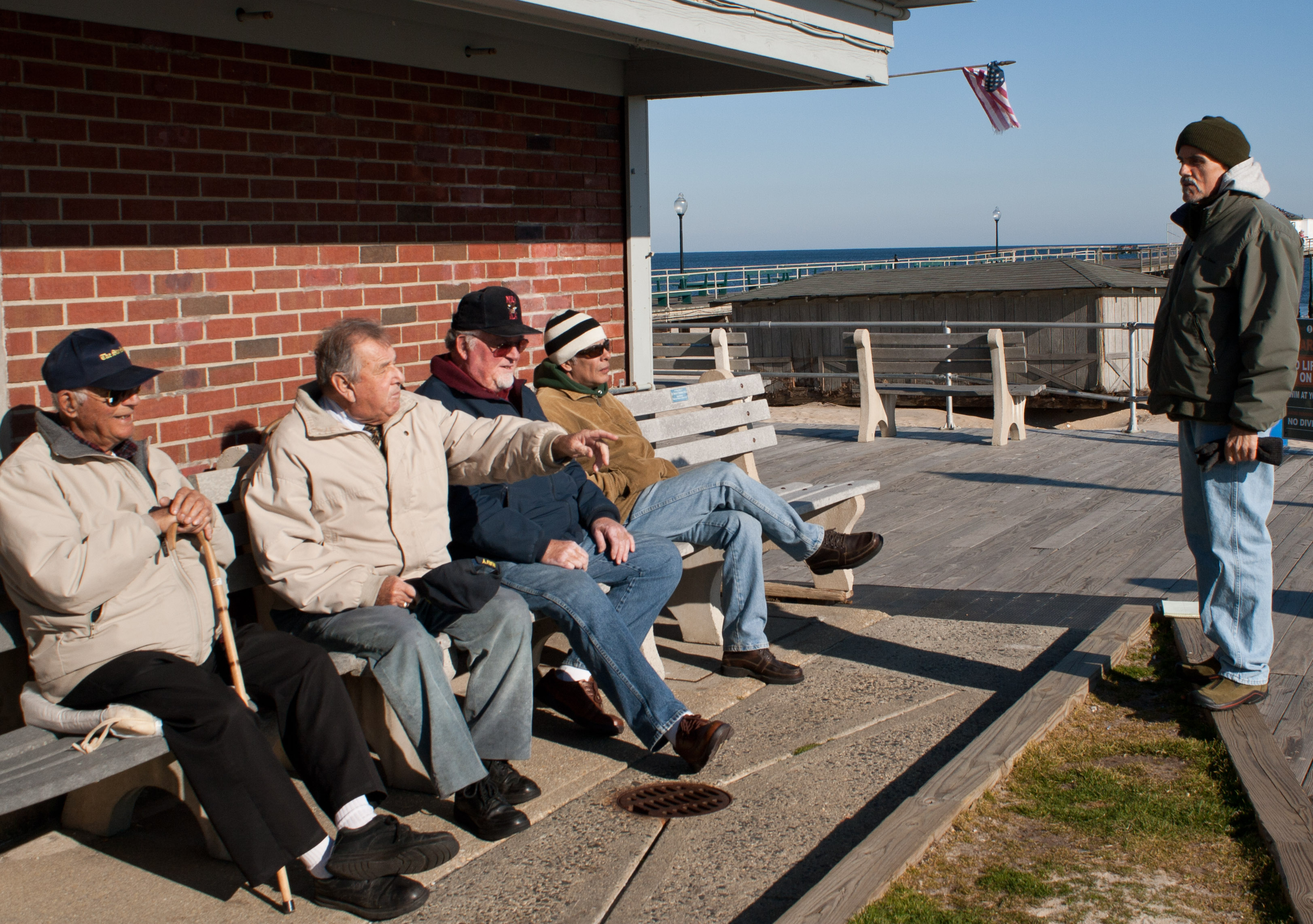Hanging Out At Ocean Grove’s Famous “Wisdom Bench” — Stick Around And ...