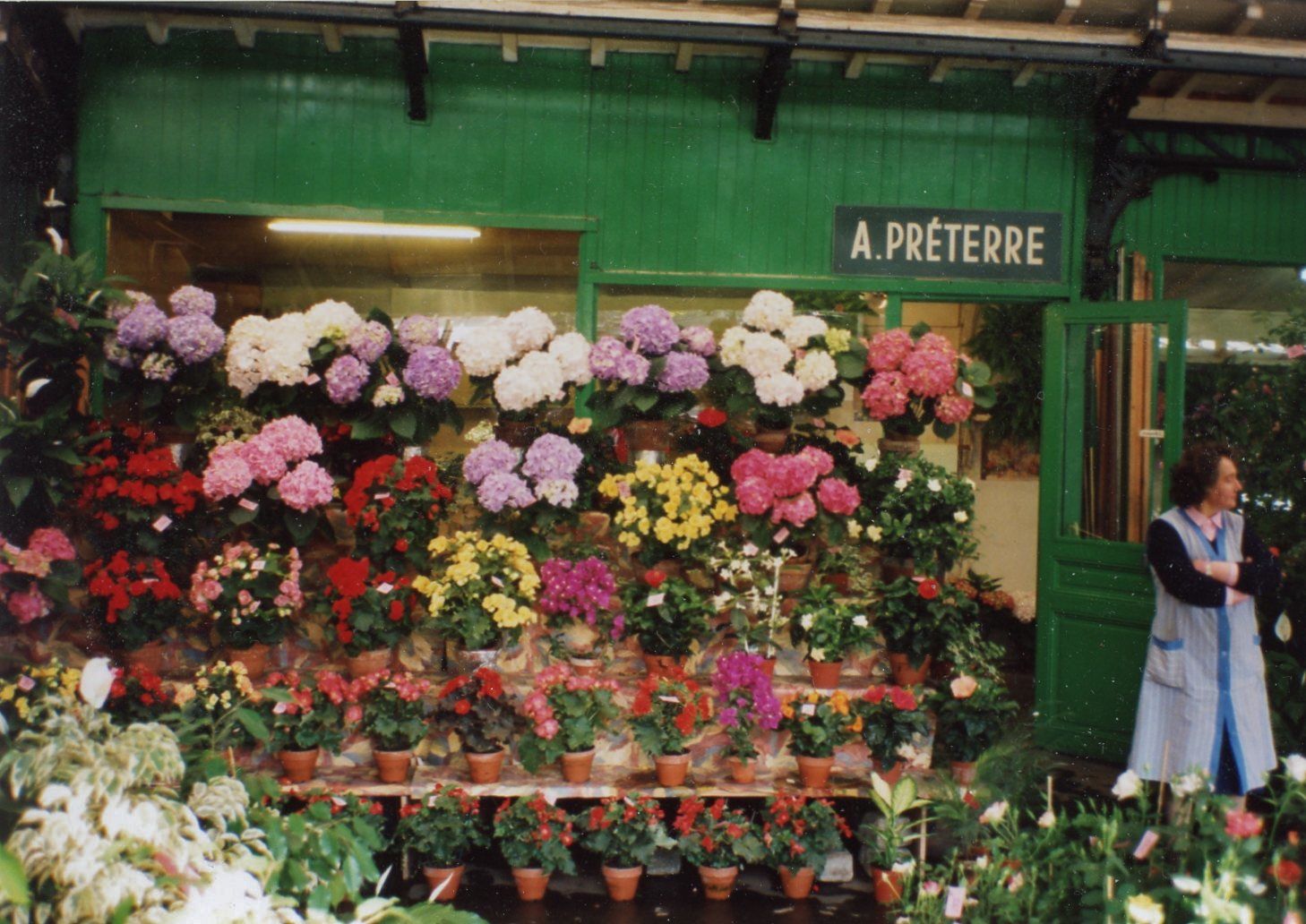Paris flower market