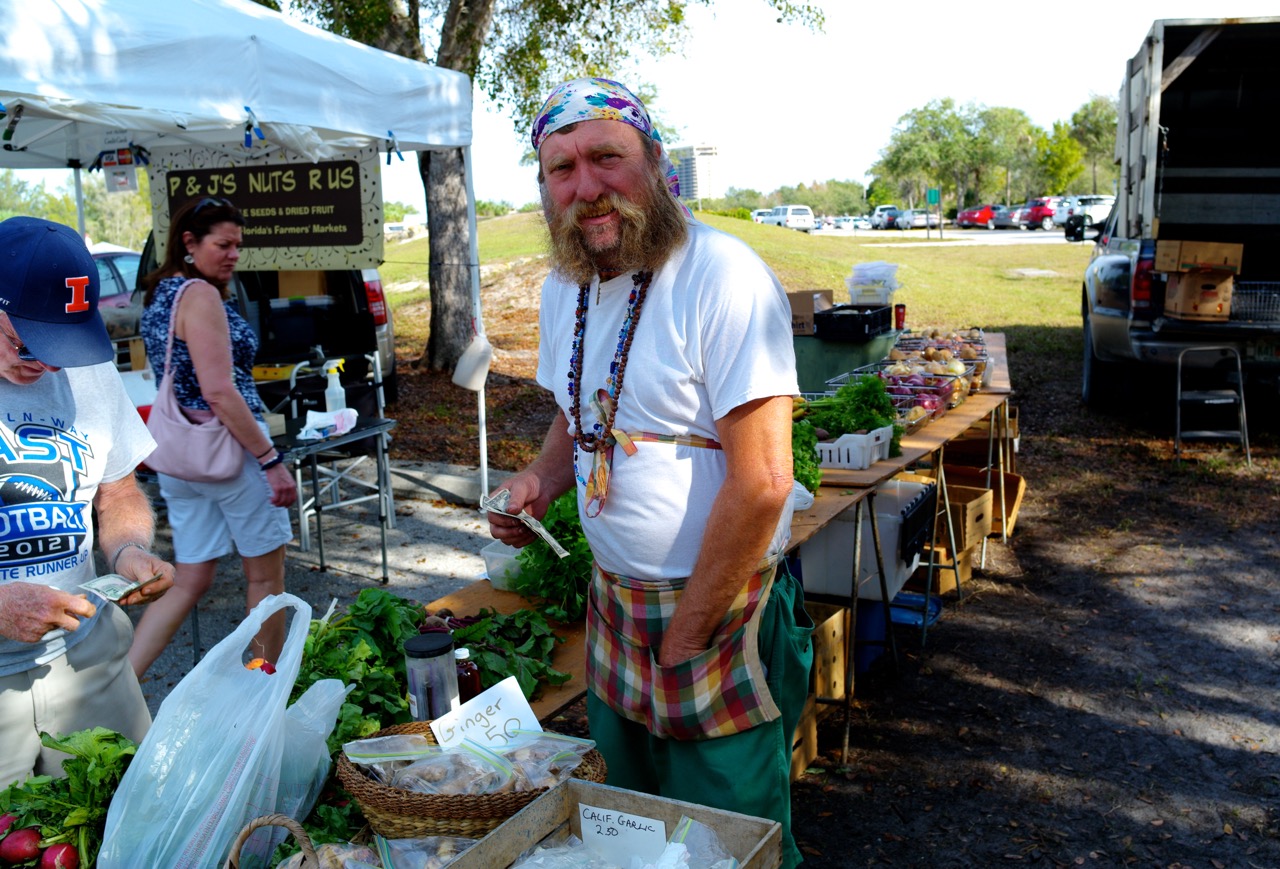 Faces at the Farmers’ Market: He grows veggies on his own farm ...