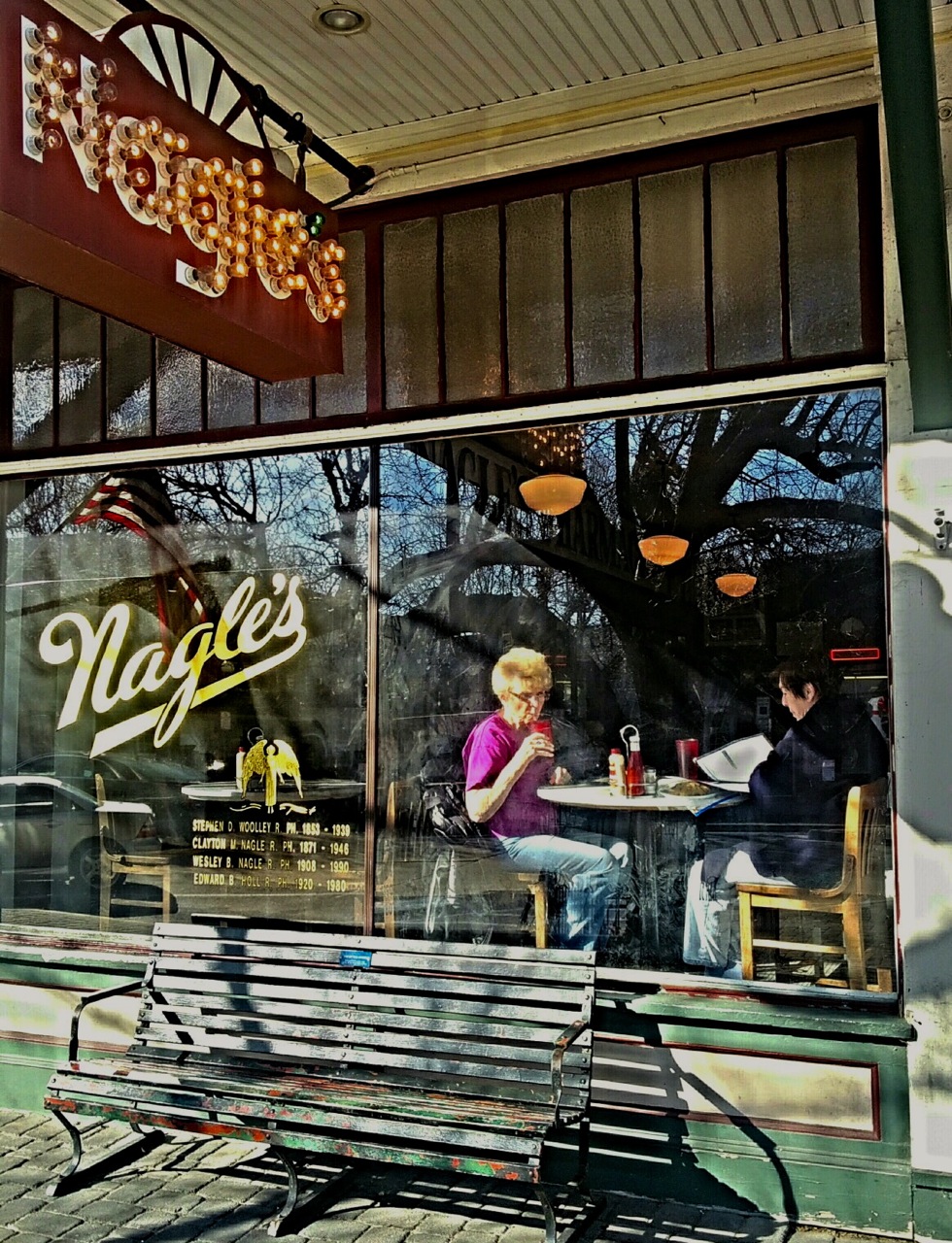 Modern OG history: Nagle’s for lunch on a Wednesday afternoon….. | M