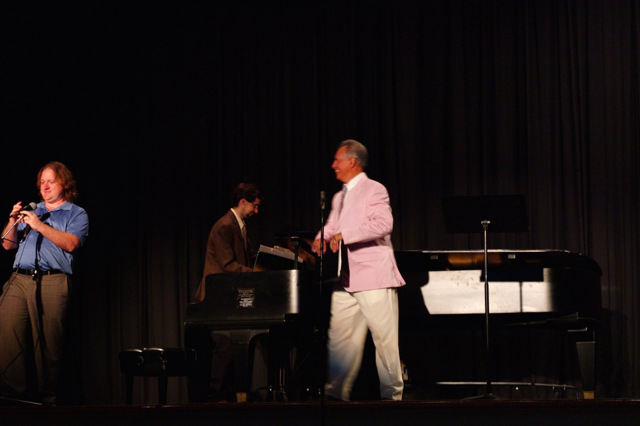 Telling stories through song. Ronald Naldi sings on a summer afternoon ...