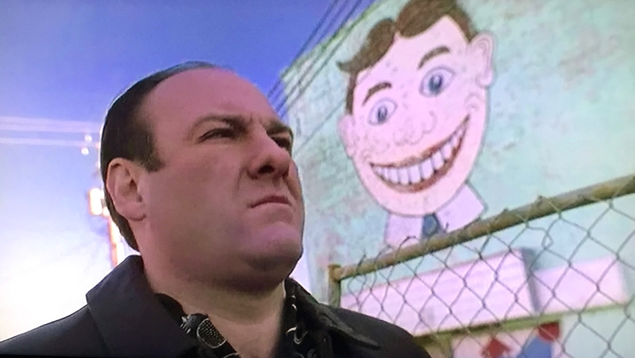 Is it the Sopranos I see or only Asbury Park? A rare spring snowstorm ...