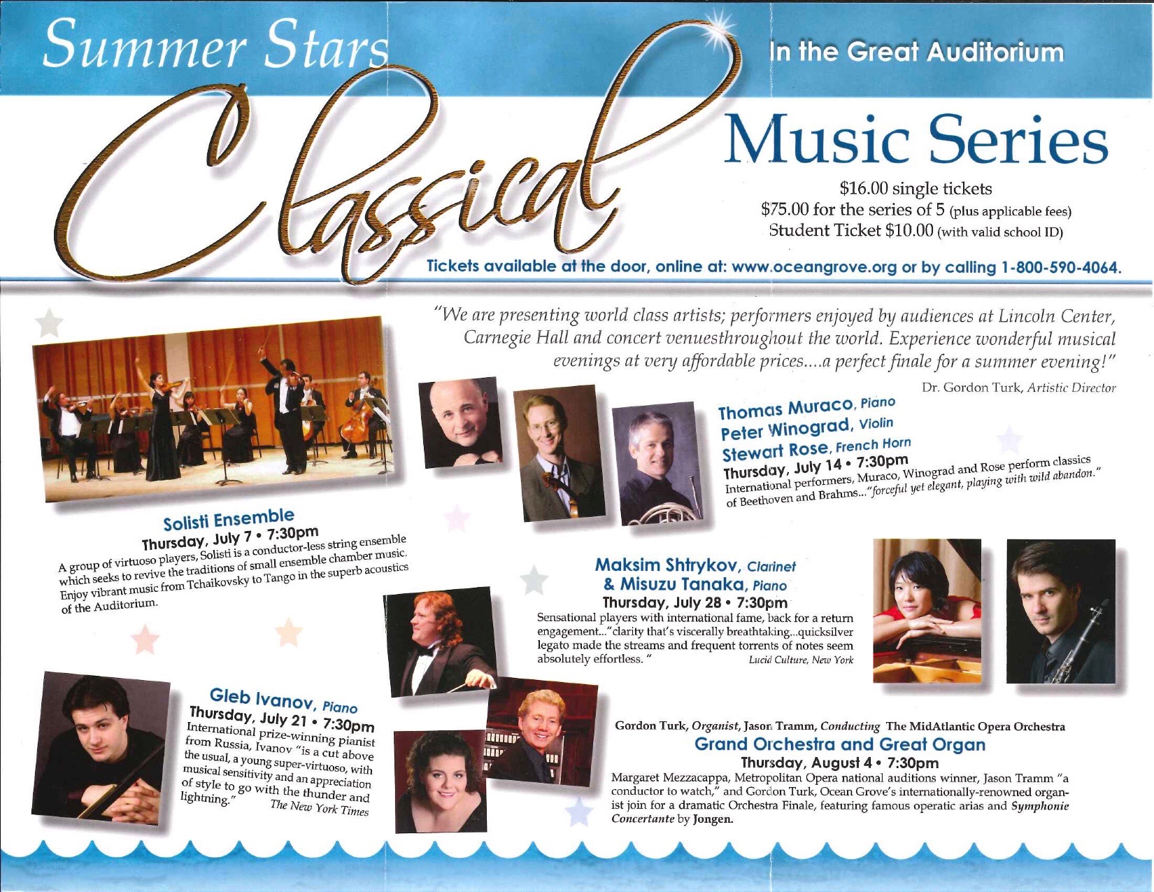 Summer Stars Brochure One Side (1)