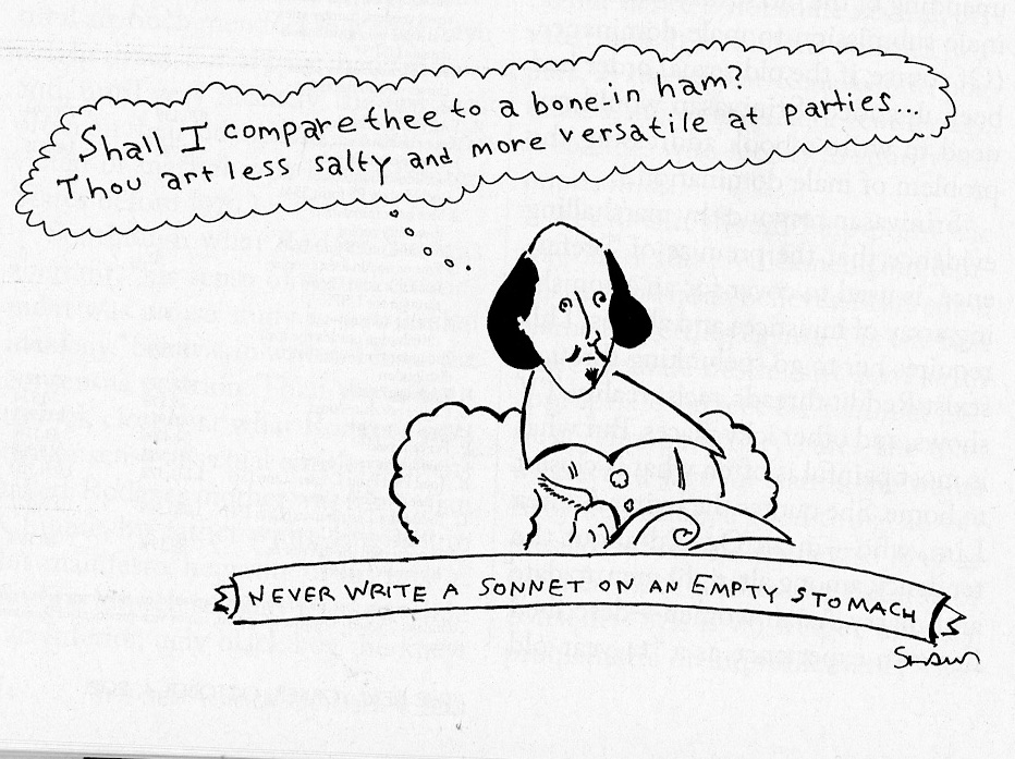Words of wisdom from Bardfinger via the New Yorker. | Blogfinger